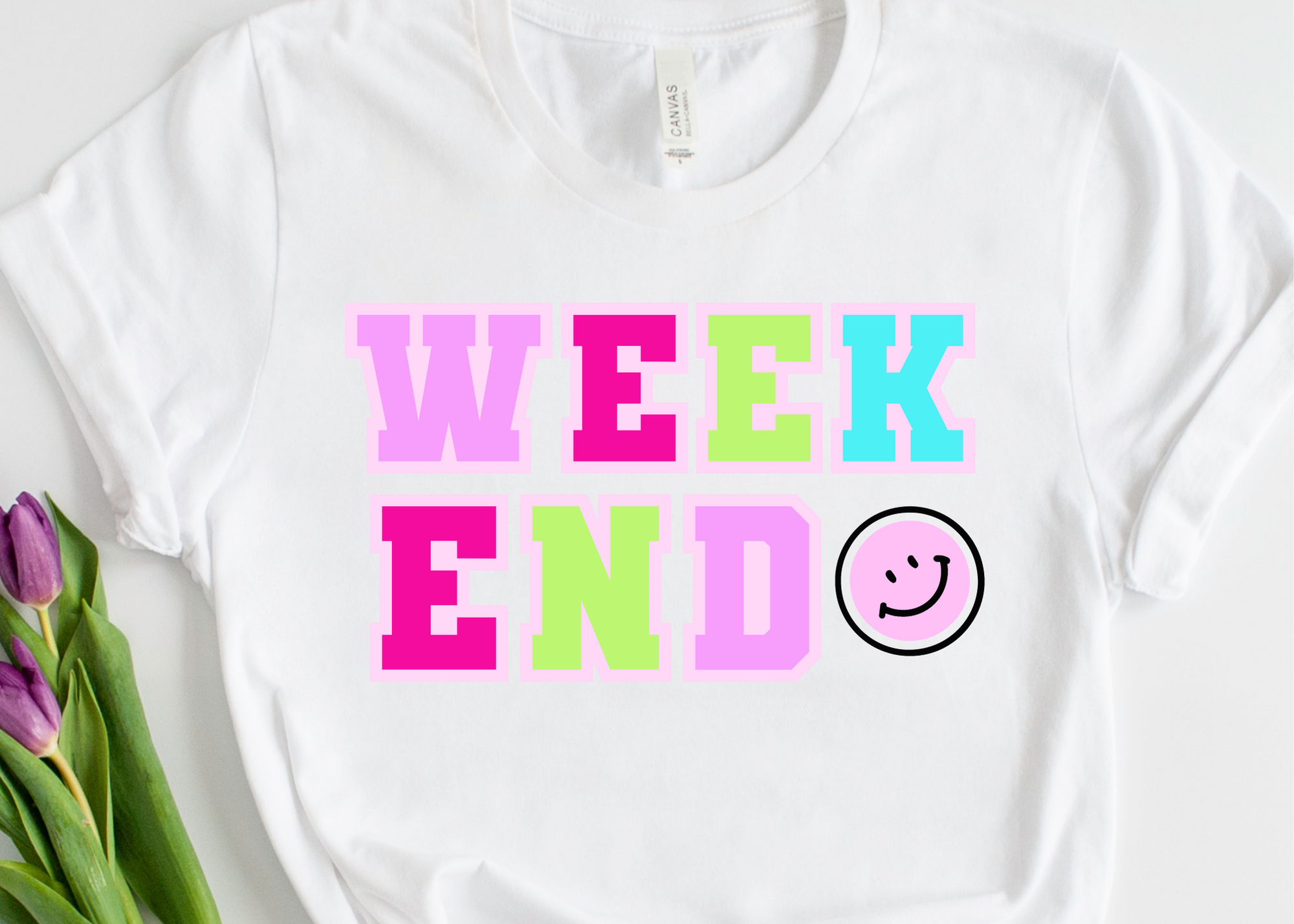 Weekend Smiley SVG/PNG – SVG Club