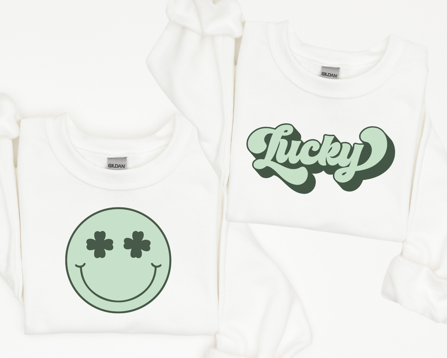 St Patricks Day Smiley + Lucky SVG/PNG – SVG Club